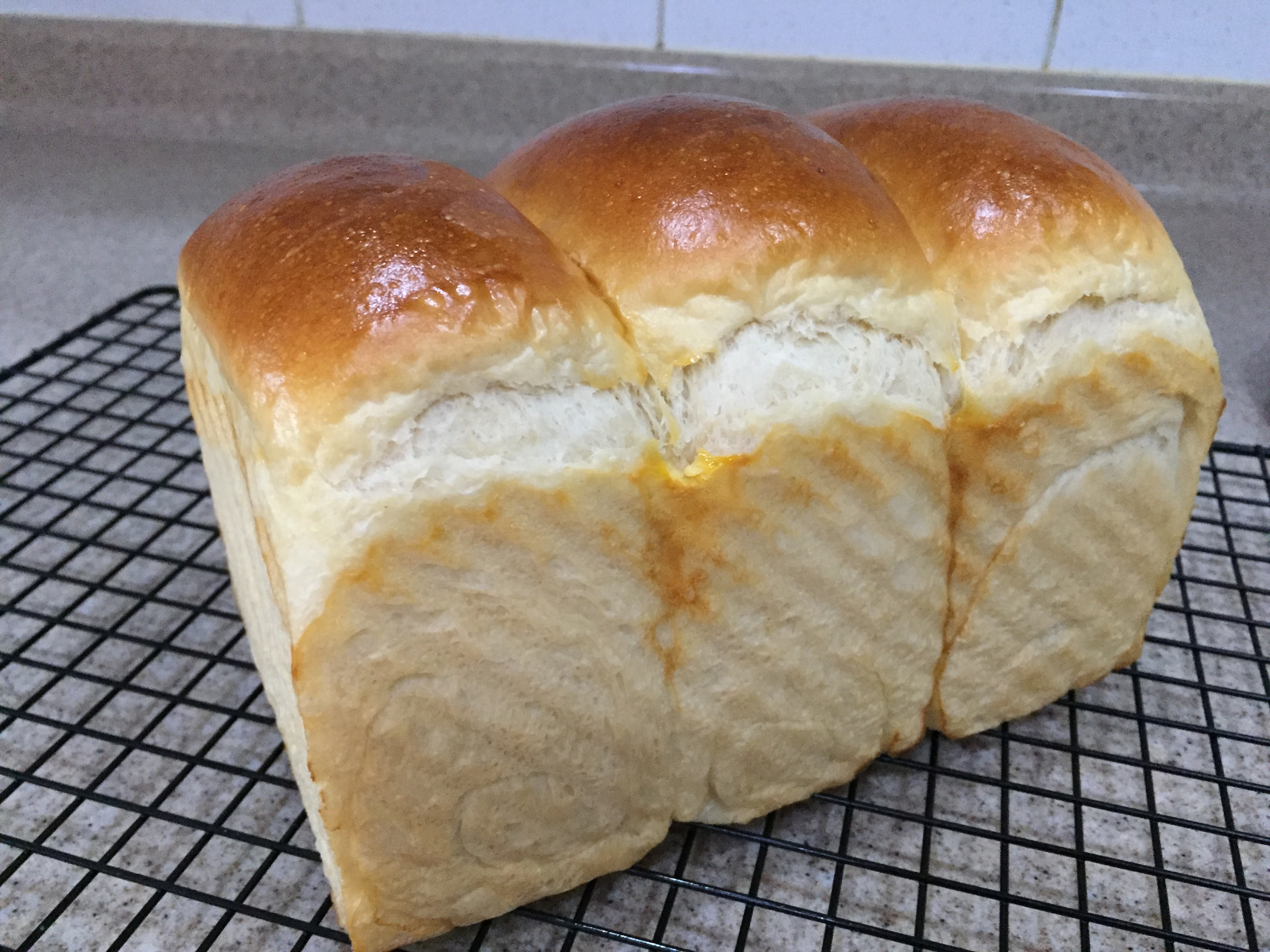 Plain White Loaf (tangzhong or water roux) – Olady Bakes