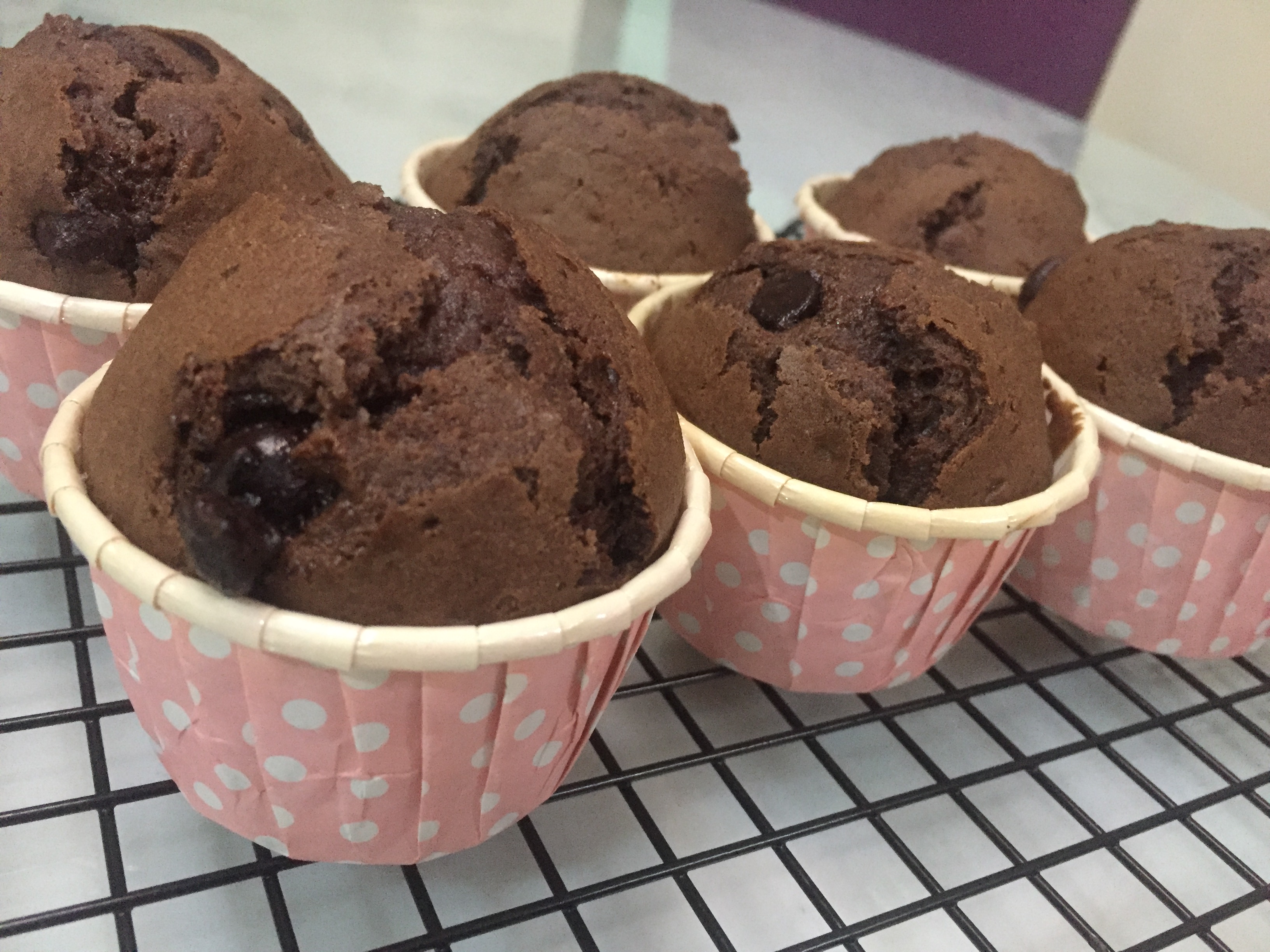 Nigella’s Chocolate Chip Muffin – Olady Bakes