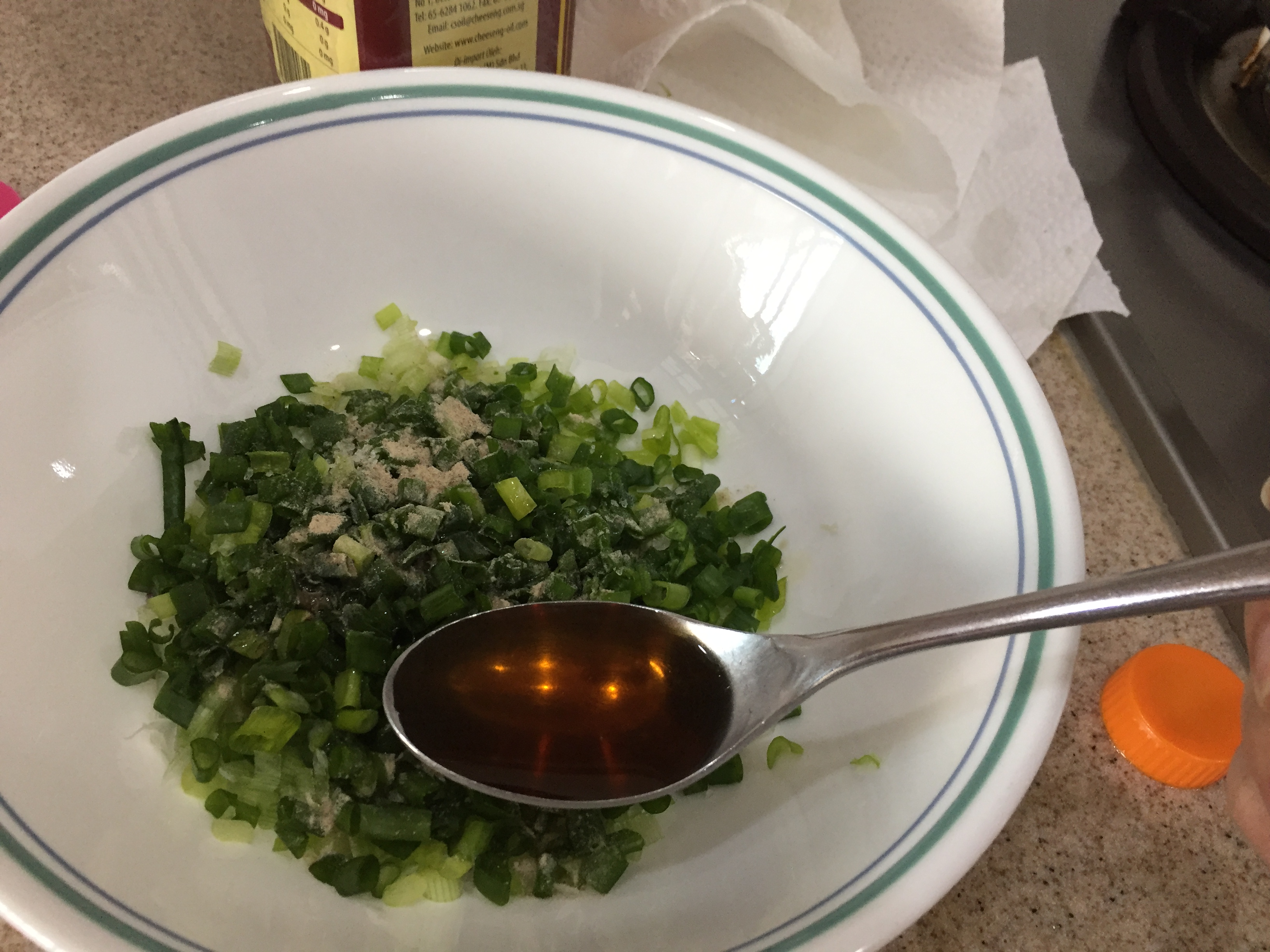 葱油饼 Chinese Spring Onion Pancake – Olady Bakes