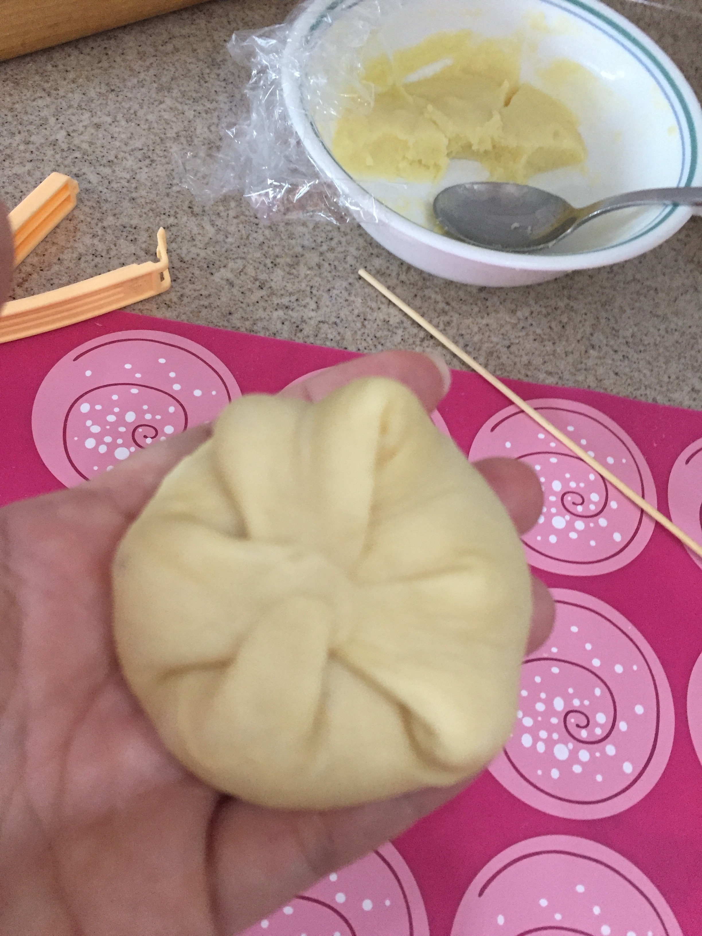 Custard Buns (one proof buns) – Olady Bakes