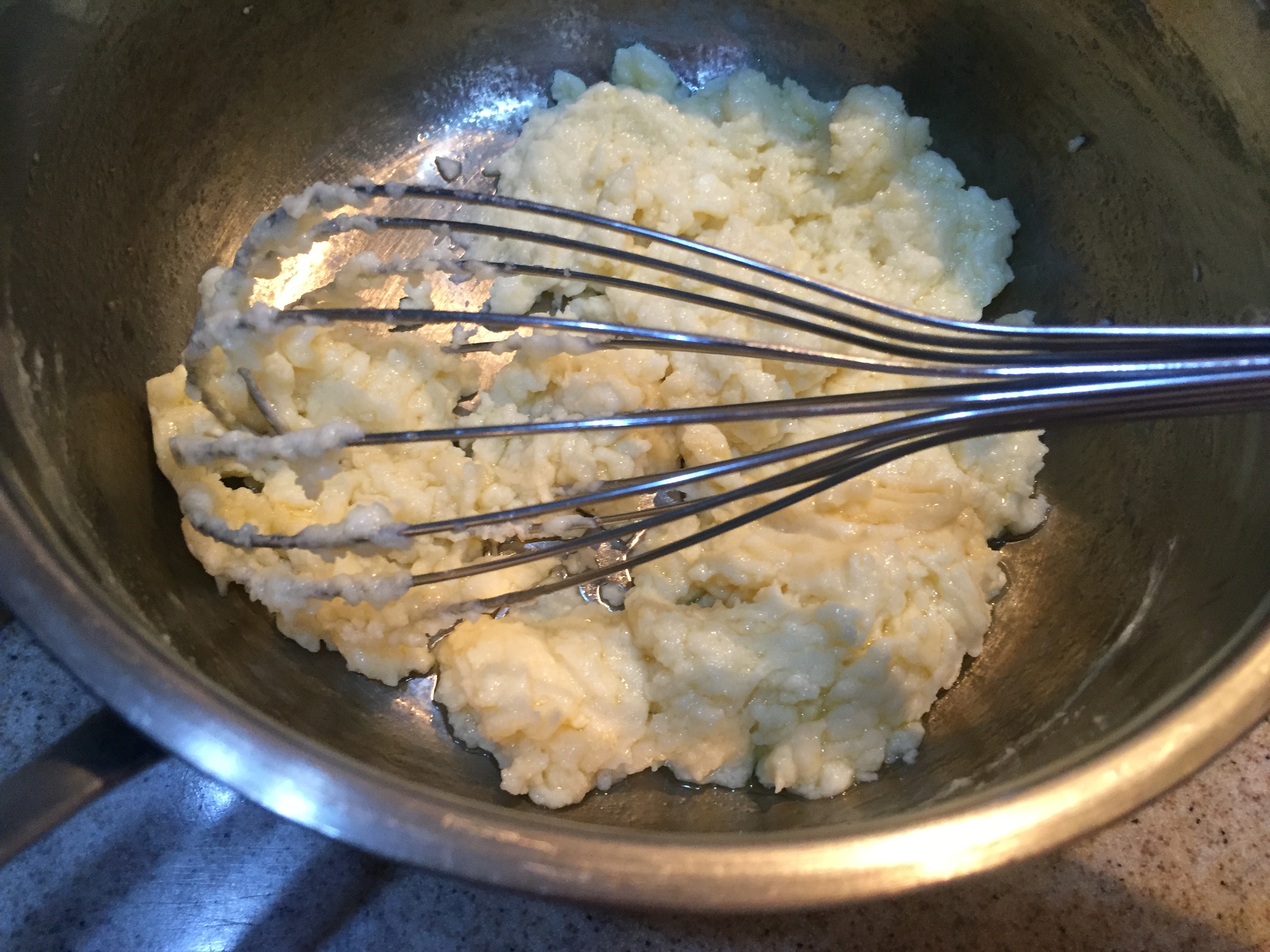 Golden Sponge Cake (cooked dough and dry bake) – Olady Bakes