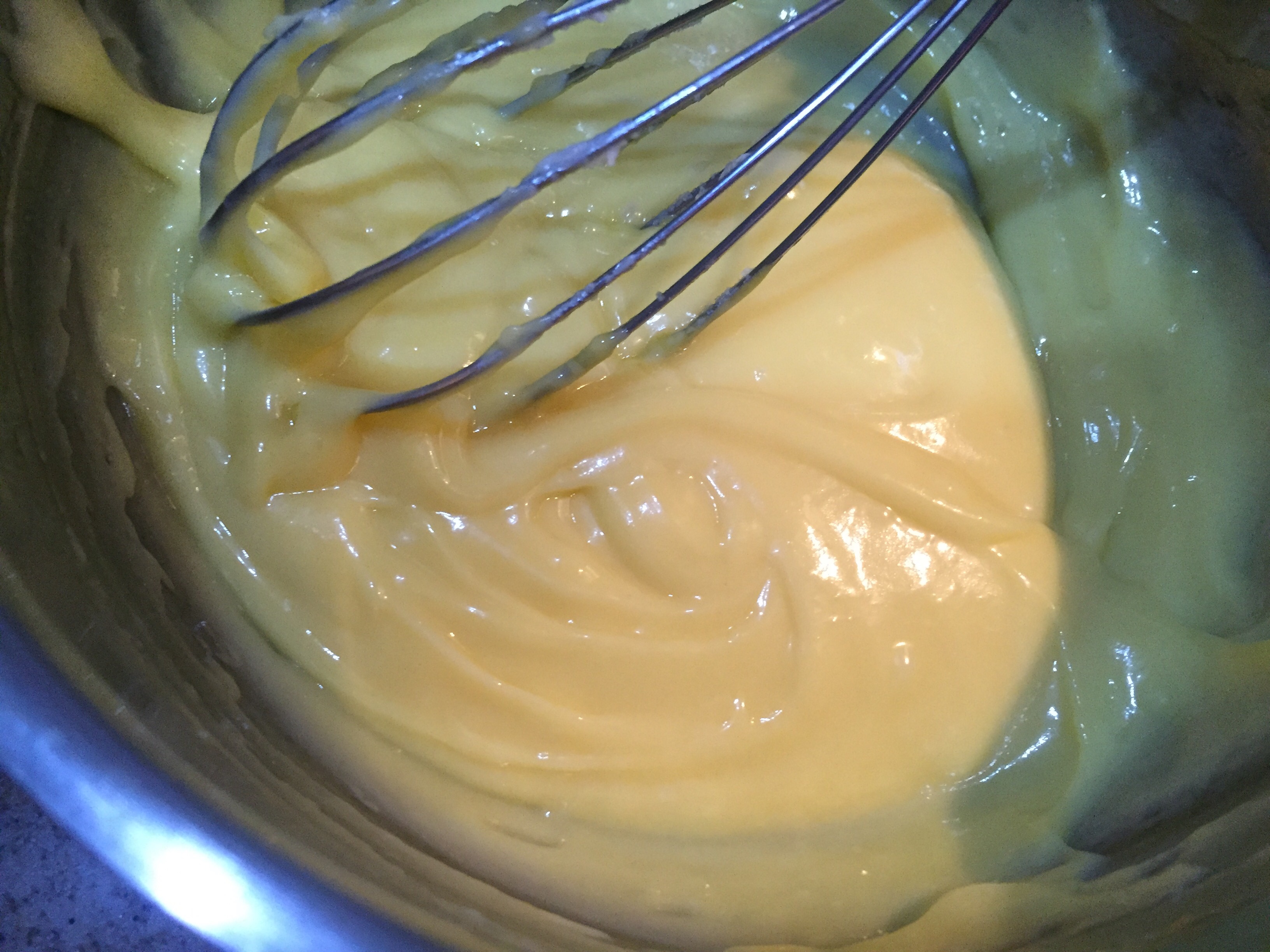 Golden Sponge Cake (cooked dough and dry bake) – Olady Bakes