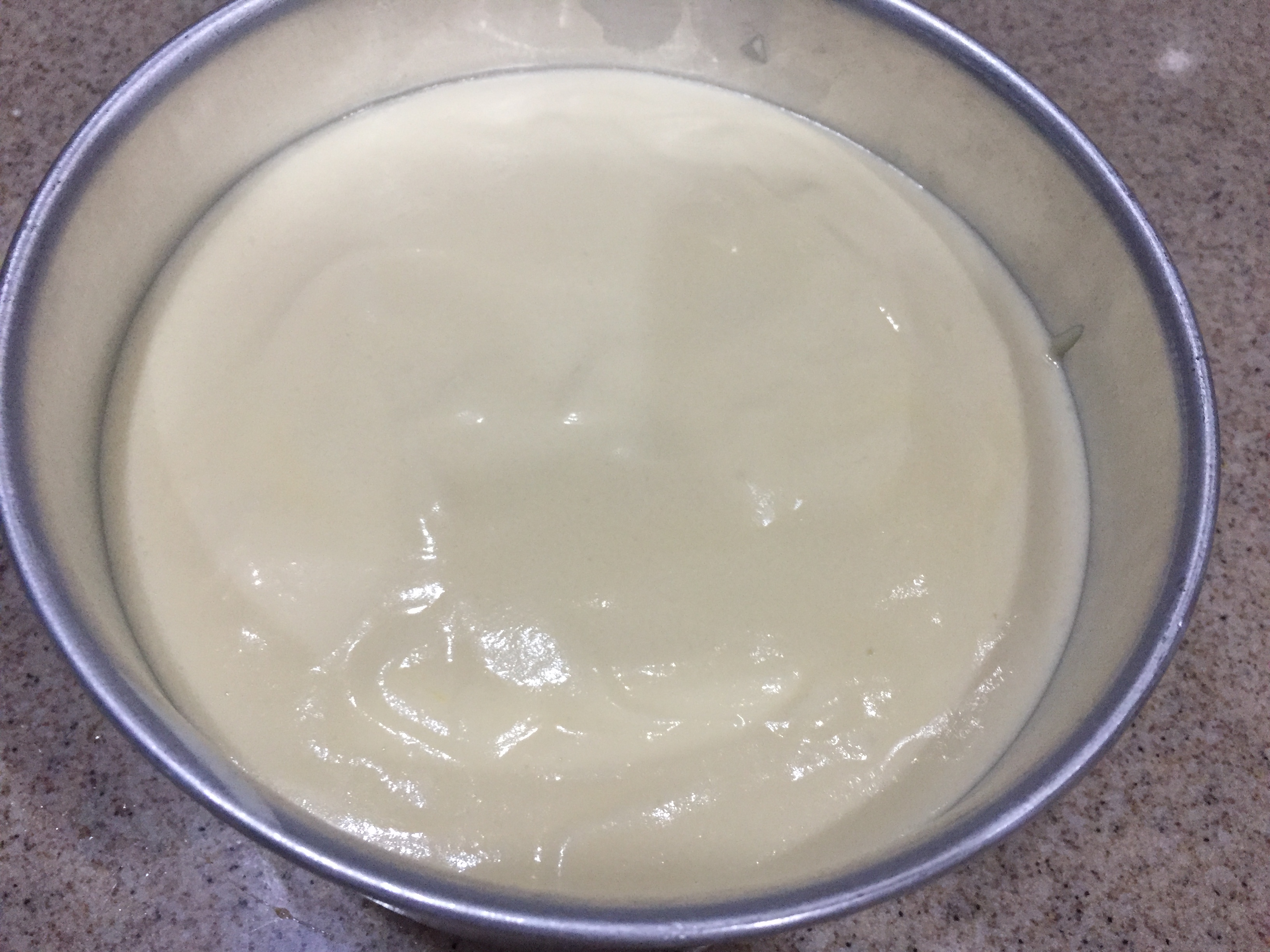 Golden Sponge Cake (cooked dough and dry bake) – Olady Bakes