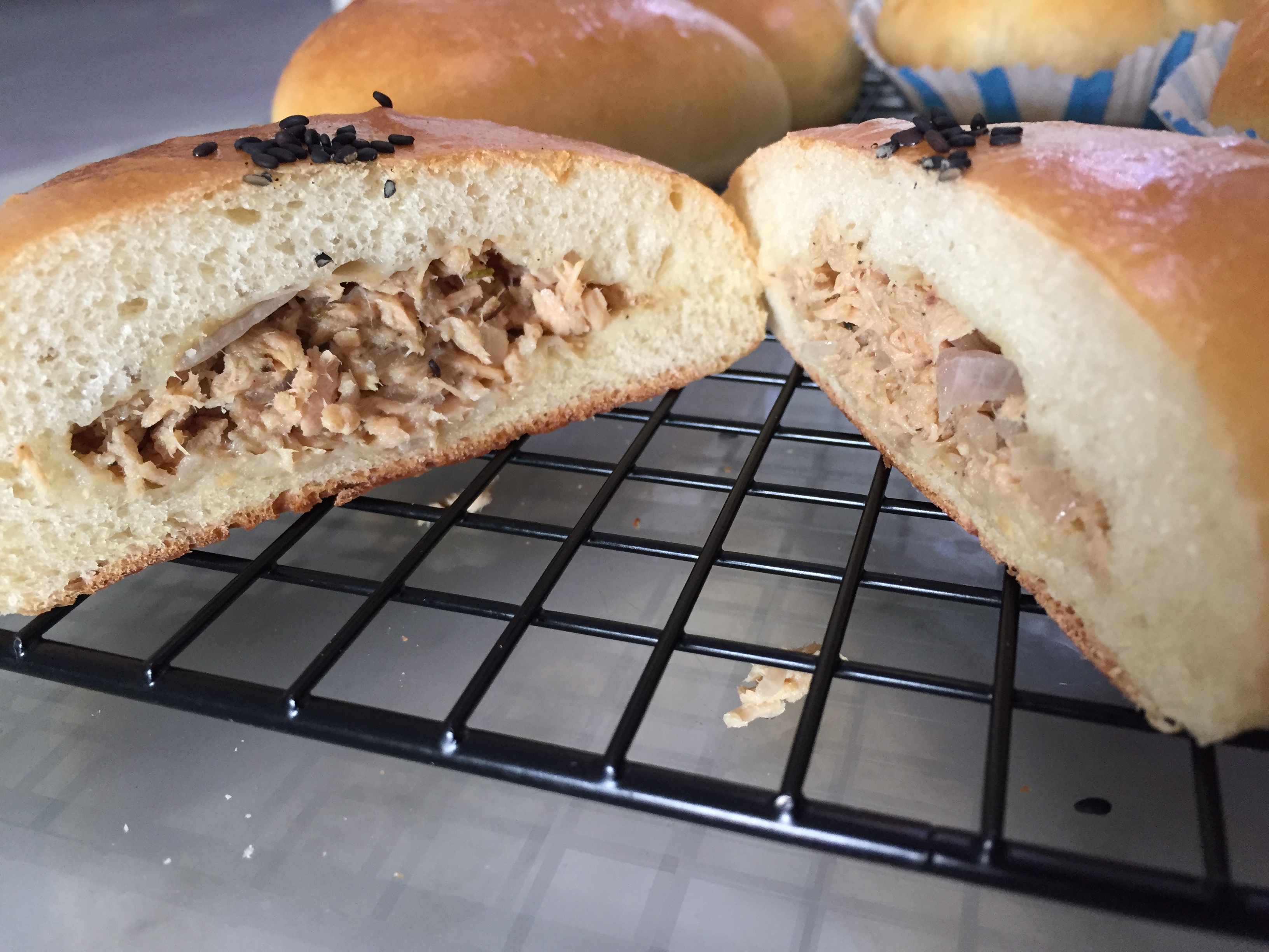 Tuna Buns (one proof) – Olady Bakes