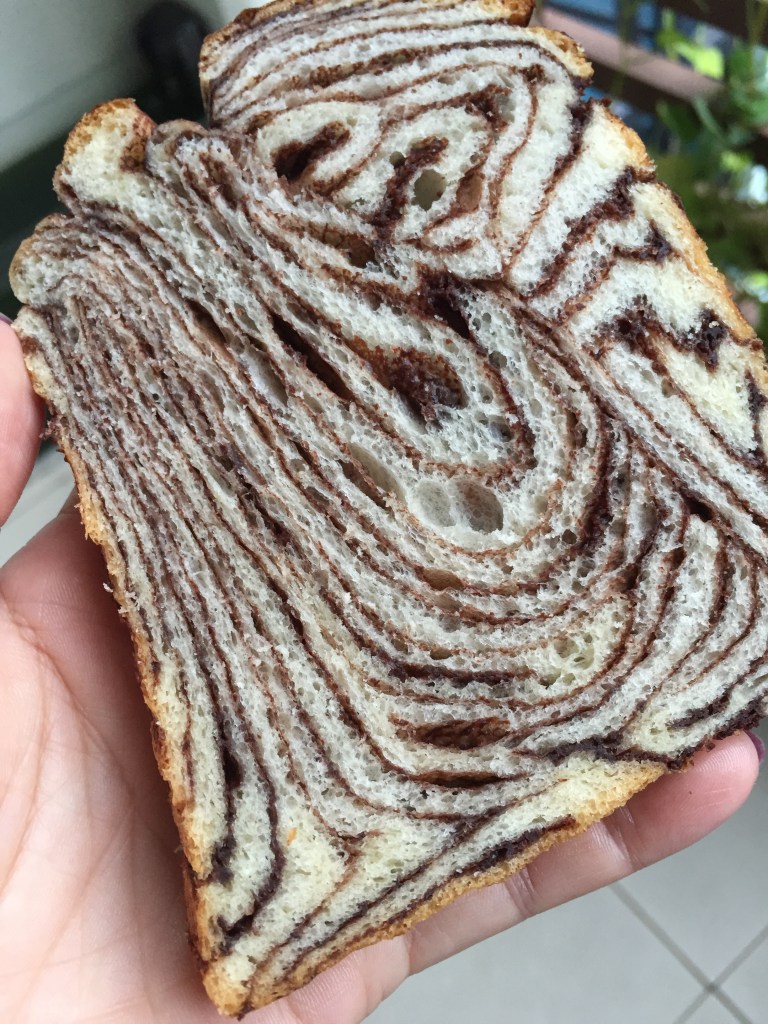 Chocolate Marble Bread – Olady Bakes