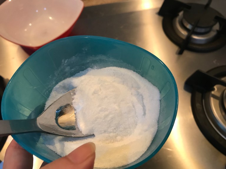 Pork Floss Cotton Cake (cooked dough) – Olady Bakes