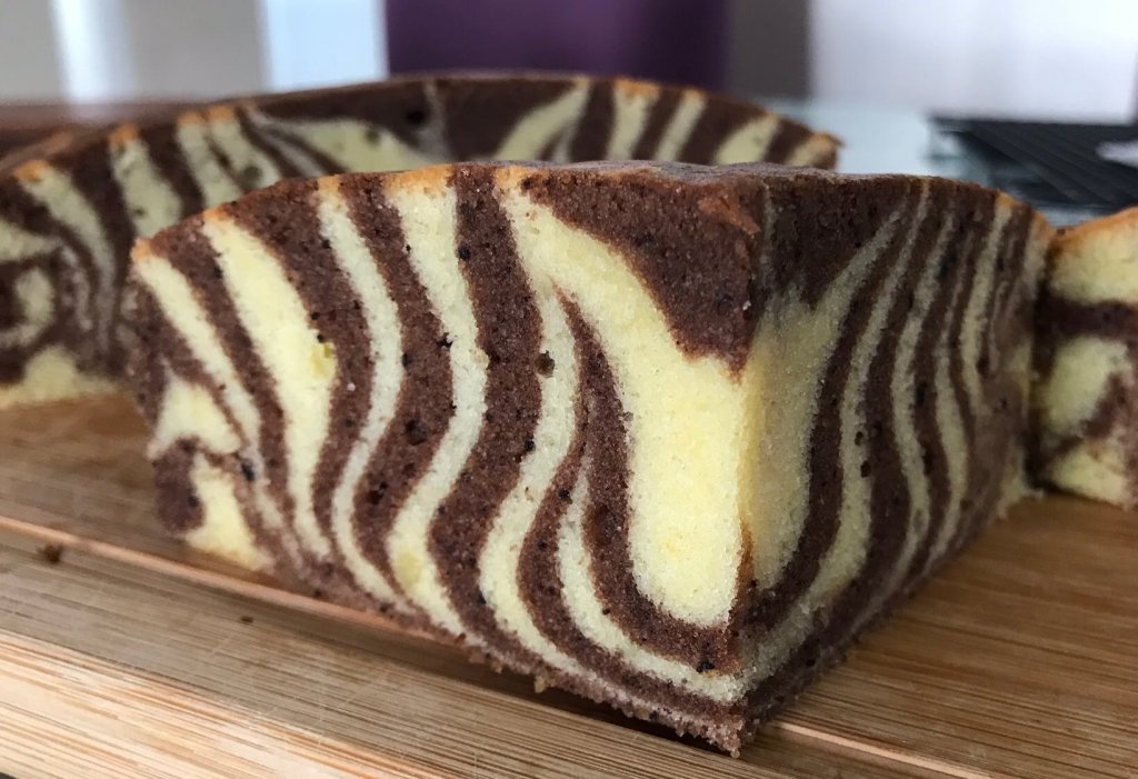 Zebra Butter Cake – Olady Bakes