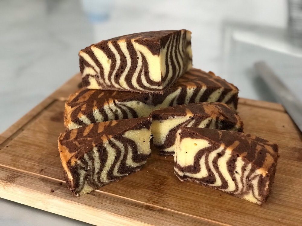 Zebra Butter Cake – Olady Bakes