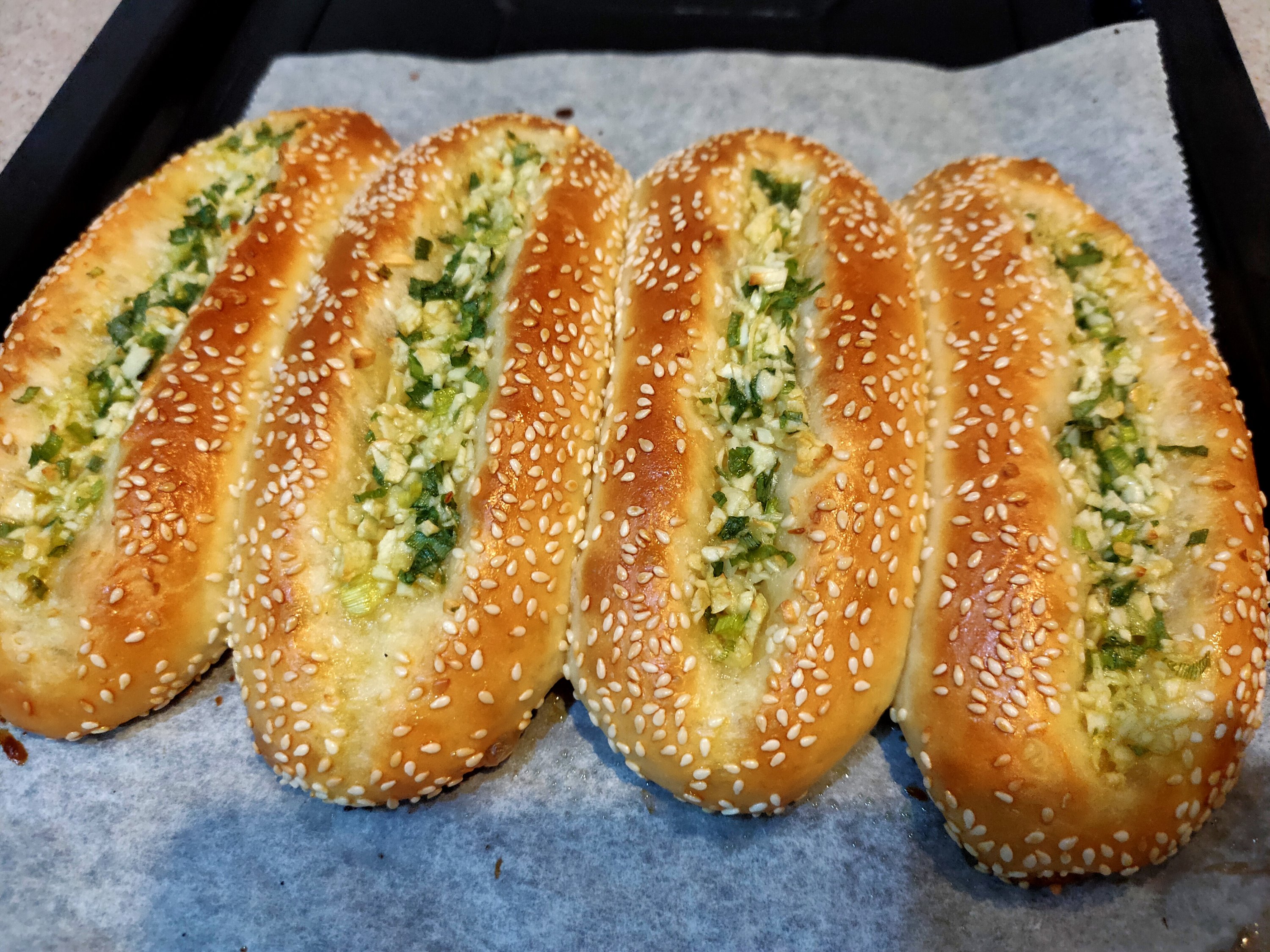 Garlic Butter Buns – Olady Bakes