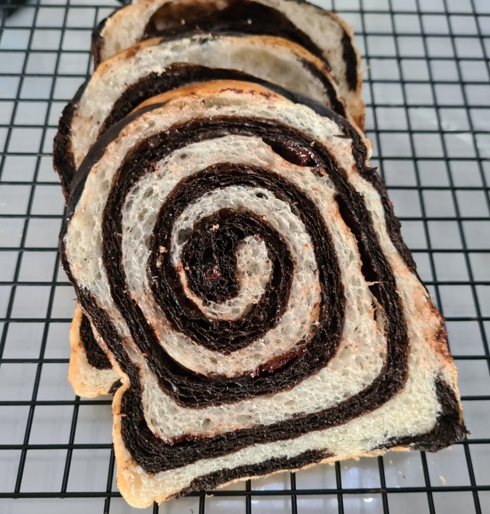 Chocolate Swirl Bread – Olady Bakes